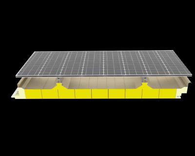 China Fireproof Glass Wool Sandwich Panel 100mm Core Thickness for Roofing Insulation for sale