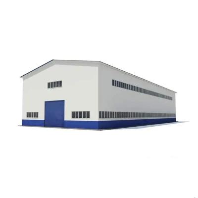 China Prefab Steel Warehouse Building Q235 Q355 Metal Frame Structure for Industrial Workshop for sale