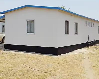China Durable Prefabricated Steel Structure Workshop Warehouse for Garage Parking Shelter 50mm Sandwich Panel for sale