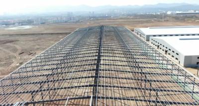 China Prefabricated Steel Structure Warehouse Building 10000 sqm per Month Custom Sizes for sale