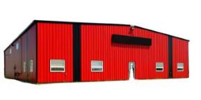 China Prefabricated Steel Structure Workshop Warehouse Gable Frame 10000 sqm per Month for sale