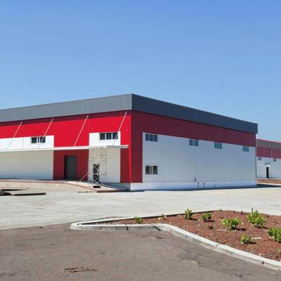 China Industrial Steel Structure Workshop Warehouse Prefab Building 345MPa Yield Strength Engineer Guidance for sale