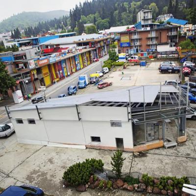 China Prefab Steel Structure Warehouse Q235 Q355 H Beam 50 Year Service Life Custom Design for sale