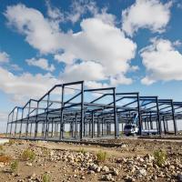 China Industrial Prefab Metal Warehouse Building Q355B Steel High Weather Resistance Durable for sale