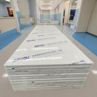 China Four Sides Frame Rockwool Cleanroom Sandwich Wall Panel for sale