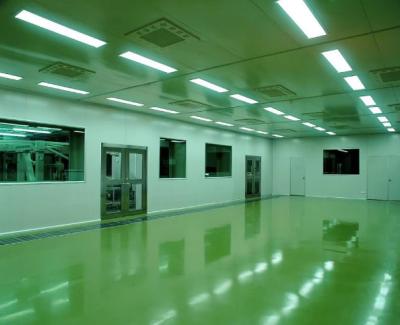 China Modular Cleanroom Sandwich Panel GMP Standard 50-100mm Thickness 1182mm Width for sale