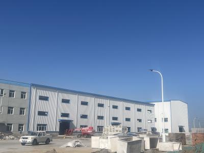 China Prefabricated Steel Structure Warehouse with CZ Galvanized Purlin for Workshop Use 50 Year Life for sale