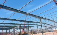 China Prefab Steel Building Workshop Warehouse CZ Galvanized Steel Purlin 10000sqm for sale