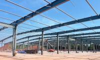 China Prefabricated Steel Structure High Rise Building 3D Model Design Customizable for sale