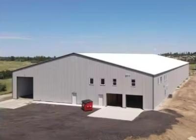 China Custom Prefabricated Steel Structure Warehouse Workshop Industrial Building Q235 Q345 for sale