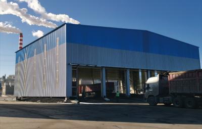 China Durable Structural Prefab Steel Warehouse High Effective for sale