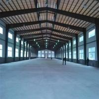 China Prefabricated Steel Structure Warehouse Building with Custom Design and 345N/mm2 Yield Strength for sale