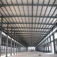 China 20x30 Steel Building Warehouse Prefabricated Steel Structure Q345B Painting Galvanized for sale