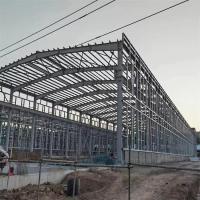 China Prefabricated Steel Structure Warehouse ASTM Standard Customizable 50mm-200mm Panel for sale