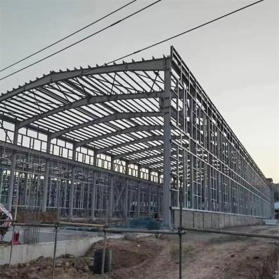 China Prefabricated Steel Structure Warehouse ASTM Standard Customizable 50mm-200mm Panel for sale