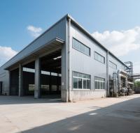 China Large Scale Multi Span Logistics Prefabricated Warehouse Building for sale