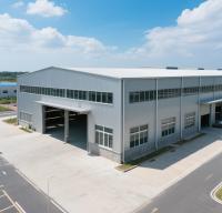 China Prefabricated Food Factory Steel Structure Warehouse Building 1000 Sqm Hygienic Design for sale