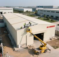 China Custom Prefab Metal Warehouse Construction Modular Industrial for sale