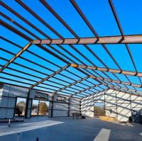 China Structural Prefabricated Metal Warehouse Construction Building Eco Friendly for sale