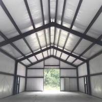 China Prefabricated Steel Structure Warehouse Building 20m Span Customizable Industrial Storage for sale
