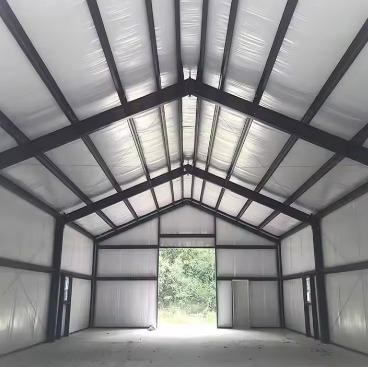 China Prefabricated Steel Structure Warehouse Building 20m Span Customizable Industrial Storage for sale