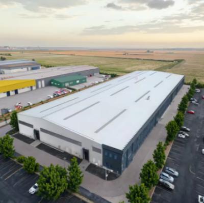 China Customized Prefab Steel Structure Building Workshop Warehouse Q235 Q355 H Beam for sale
