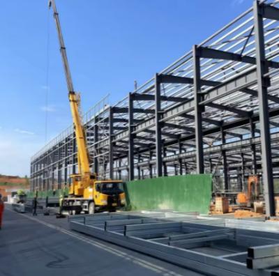 China Prefabricated Steel Structure Office Workshop High Strength Space Saving 1000-15000mm Customizable for sale