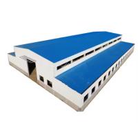 China Prefab Steel Warehouse Building Long-Span Grid Structure Workshop for sale