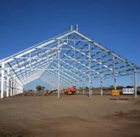 China Prefab Steel Structure Building 50 Year Lifespan Customizable Industrial Warehouse Workshop for sale
