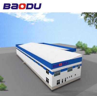 China 30x50 Steel Building Light Industrial Warehouse Steel Structure Frame Portal Frame Workshop Plant for sale