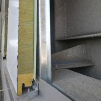 China Rockwool Sandwich Panel 9000mm Max Length A Grade Fireproof for Clean Room for sale