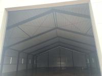 China Prefabricated Steel Structure Warehouse Building Q235-Q420 H Beam 50 Year Lifespan for sale