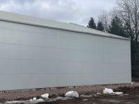China Prefabricated Steel Frame Workshop Warehouse 27.5x10.5x5.0m Clear Span 15m to 150m for sale