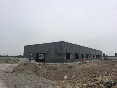 China Prefabricated Steel Structure Workshop Warehouse 10-50m Span Q355B Anti-Rust Industrial Building for sale
