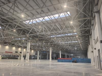 China Custom Prefabricated Steel Structure Workshop Factory Warehouse Q355B H Beam 50 Year Lifespan for sale