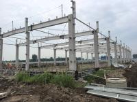 China Modular Erection Steel Industrial Plant For Mechanical Processing Anchor Bolt Sets Custom Bay Width Complete Technical Documentation for sale