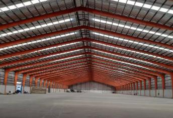 China Prefabricated Modular Steel Structure Workshop 50-Year Durability 40m Clear Span Custom Dimensions Industrial Commercial for sale
