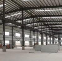 China Prefab Steel Warehouse High Load Bearing Capacity 100m Span Heavy Duty Industrial Storage Building for sale