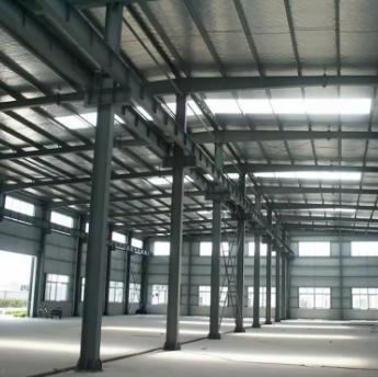 China Large Span Steel Structure Warehouse for Industrial Storage and Logistics 50 Year Life for sale