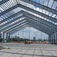 China Export Grade Steel Structure Warehouse Industrial Workshop Prefab Light Steel Frame 60m Clear Span 15m Eave Height for sale