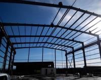 China Prefabricated Steel Structure Building Heavy Duty Warehouse Factory Q235 Q345 H Section Steel 50m Span for sale
