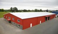 China Pre Engineered Steel Building Aircraft Hangar Warehouse Welded Frame Q235B Q355B Custom 3D Design CE for sale