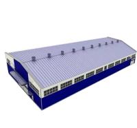 China Prefabricated Steel Structure Workshop Warehouse 10-50m Span Q235 Q355 Custom Industrial Building for sale