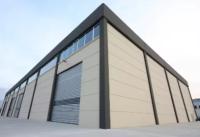 China Prefabricated Steel Structure Workshop Warehouse Hangar Building Customizable 20m Span for sale