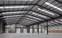 China Prefabricated Steel Structure Warehouse Building Q355 Steel Frame 50 Year Lifespan Custom Design for sale