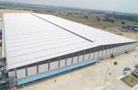 China Prefabricated Steel Structure Workshop Warehouse Q355B H Beam Building Factory Shed 50mm Sandwich Panel for sale