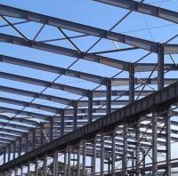 China Custom Prefabricated Steel Frame Building Workshop Factory Warehouse 50mm-200mm Insulation for sale