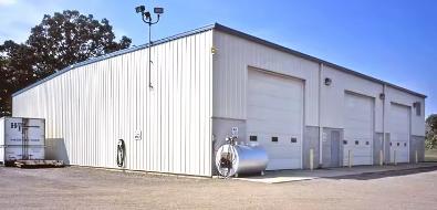 China Prefab Steel Structure Warehouse Building Q355B Welded H Section 50 Year Service Life for sale