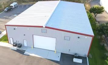 China GB Standard 40x45x6 Light Construction Steel Structure Building Warehouse with Q355B Steel for sale