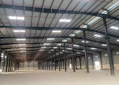 China Customized Q355 H Section Steel Prefabricated Steel Structure Warehouse Workshop Factory Building 30m Span for sale